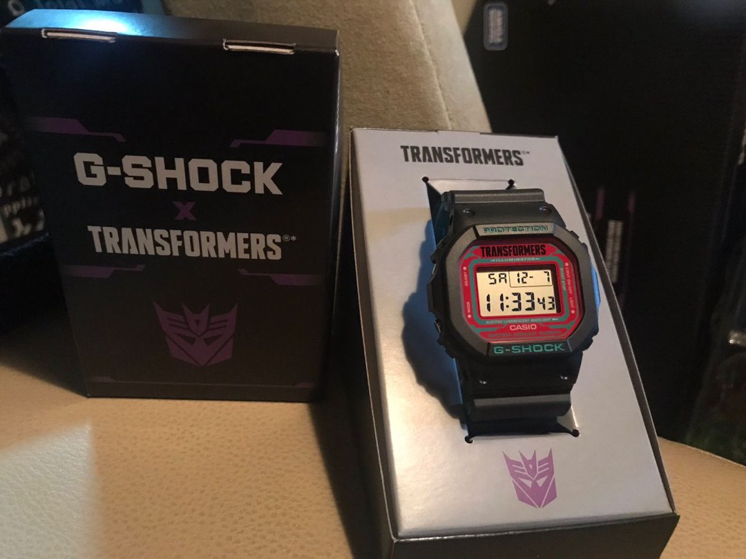 Casio G-Shock x Transformers DW-5600TF19-SET Limited Edition (JAPAN SET ...