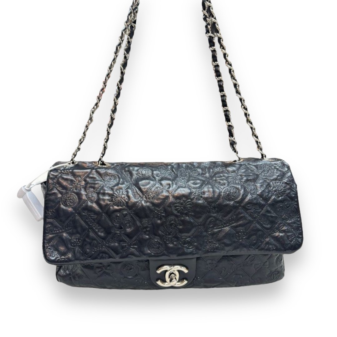 Chanel Flap Icon Symbol Charm, Luxury, Bags & Wallets on Carousell