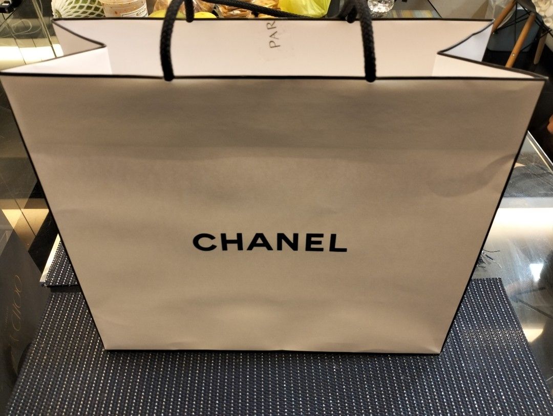 Chanel paper beg, Women's Fashion, Bags & Wallets, Shoulder Bags on ...