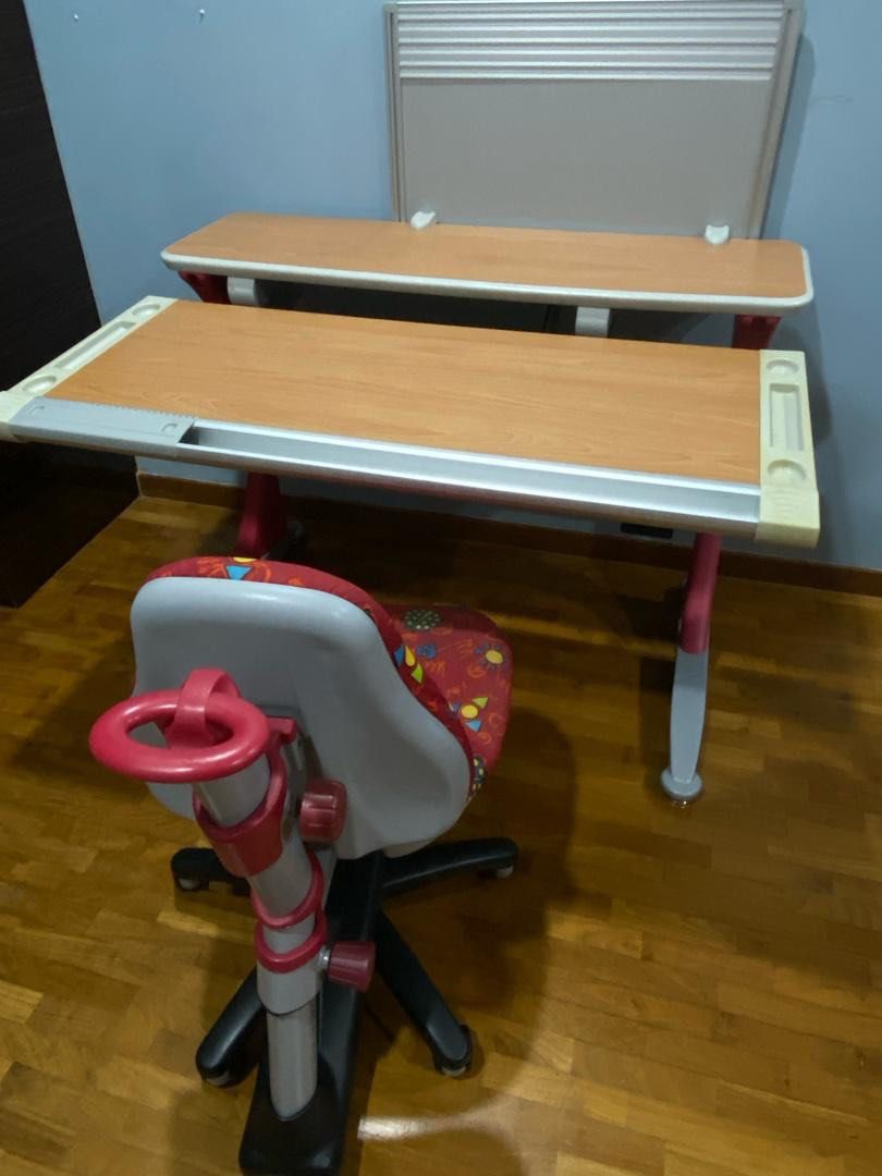 Children Learning Table and Chair, Furniture & Home Living, Furniture ...
