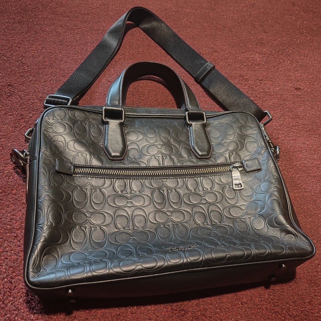 coach kennedy brief, Men's Fashion, Bags, Sling Bags on Carousell