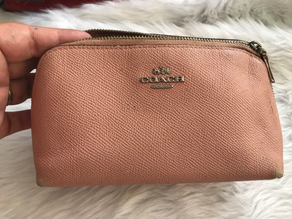 coach pouch project, Luxury, Bags & Wallets on Carousell