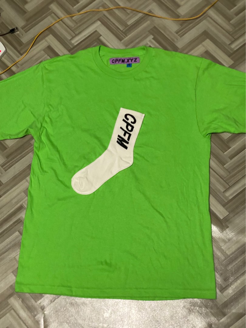 CPFM SOCK TEE, Men's Fashion, Tops & Sets, Tshirts & Polo Shirts on ...