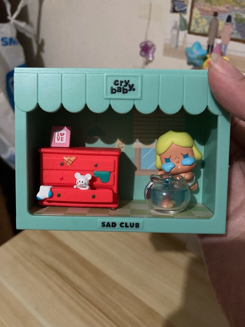 Crybaby Sad Club Pop Mart, Hobbies & Toys, Toys & Games on Carousell
