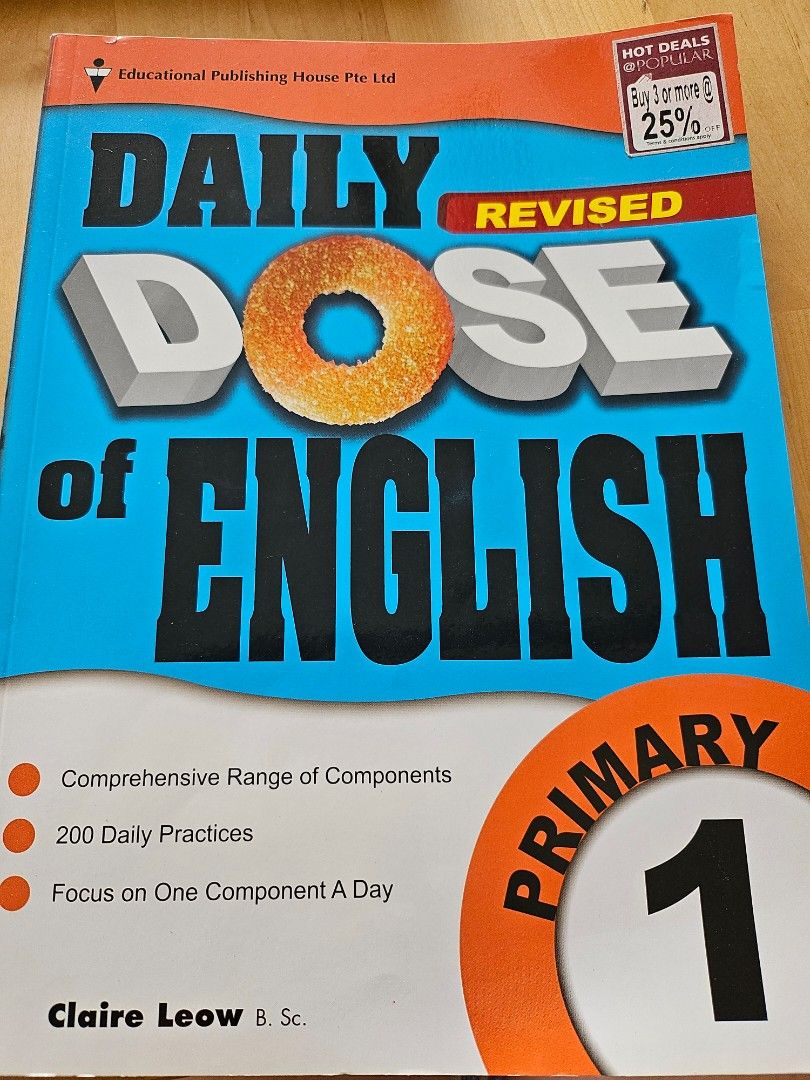 Daily Dose English Primary 1, Hobbies & Toys, Books & Magazines ...