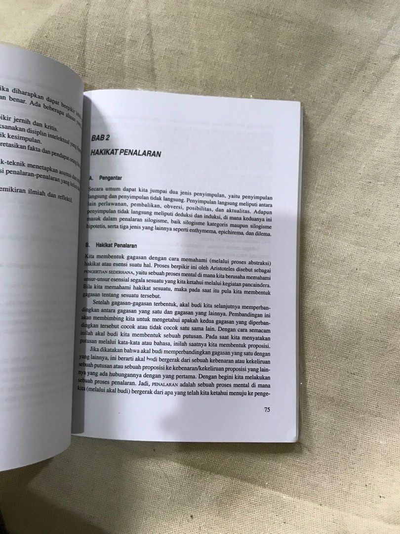 dasar dasar logika E. sumaryono/ buku filsafat, Buku & Alat Tulis, Buku ...