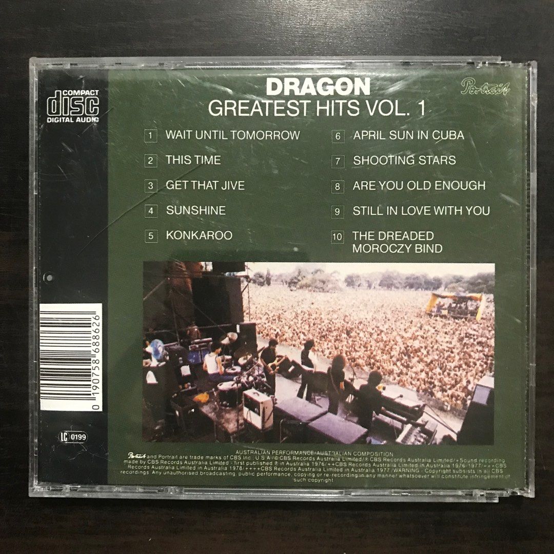 Dragon CD (Box Aus), Hobbies & Toys, Music & Media, CDs & DVDs on Carousell