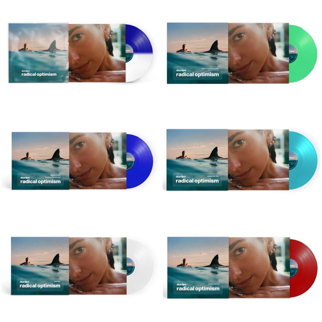 Dua Lipa - Radical Optimism Vinyl, Hobbies & Toys, Music & Media, Vinyls on Carousell