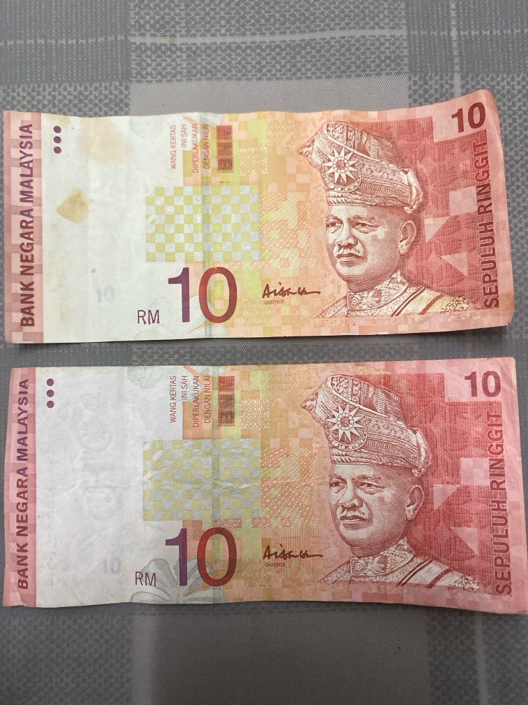Duit lama rm10 sign Aishah untuk dilepaskan, Hobbies & Toys ...