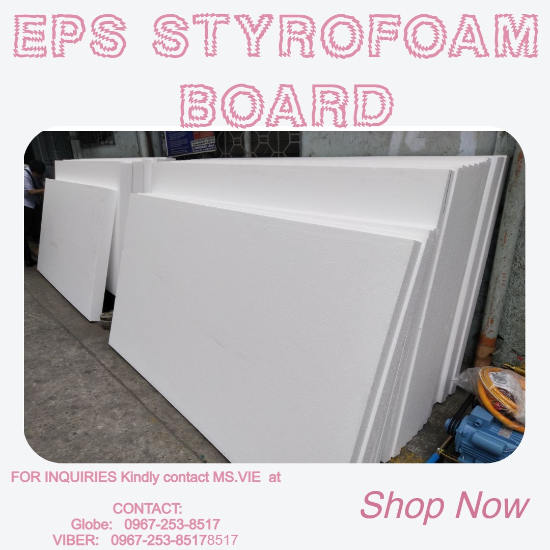 EPS STYROFOAM BOARD, Commercial & Industrial, Industrial Equipment on Carousell