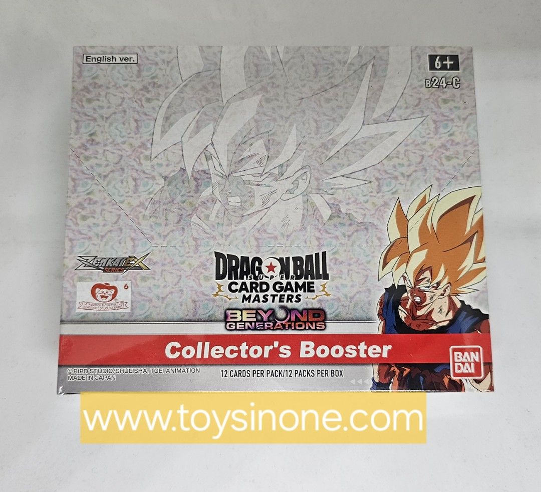 《Factory Sealed》Dragon Ball Super TCG Collector's Booster B24-C Beyond ...