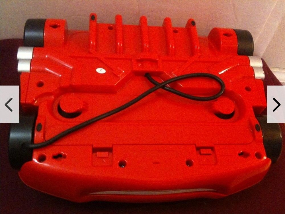 German Pixar Vtech Lightning McQueen Educational laptop toy with car ...