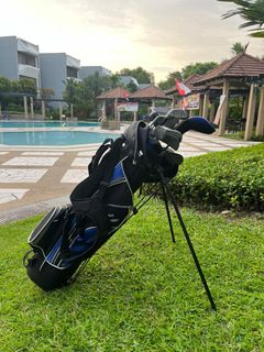 Magna Top Flite Set of 8 Golf Clubs and Golf Bag, Sports Equipment ...