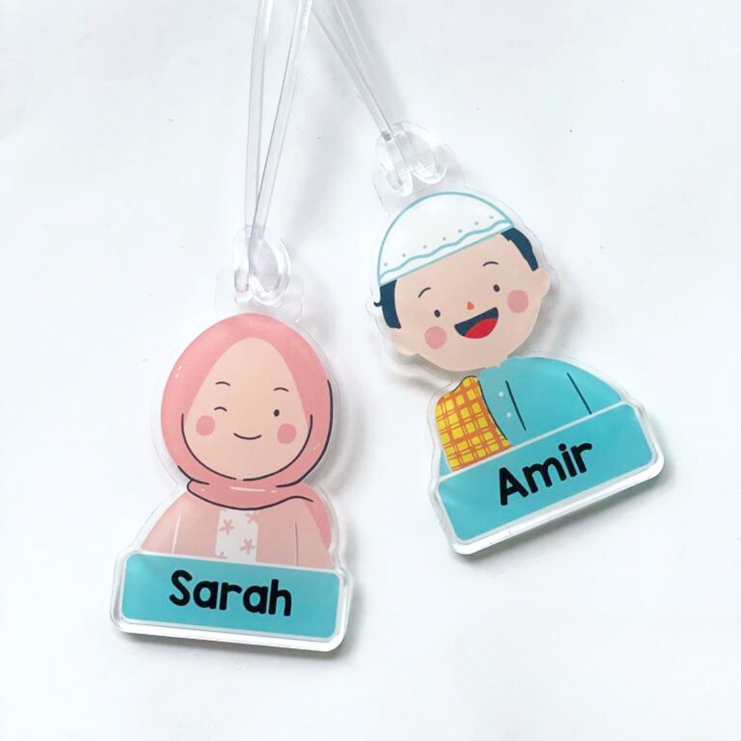 HARI RAYA GIFT EID HAMPERS RAMADAN HAMPERS BAG TAG LUGGAGE TAG NAME TAG ...