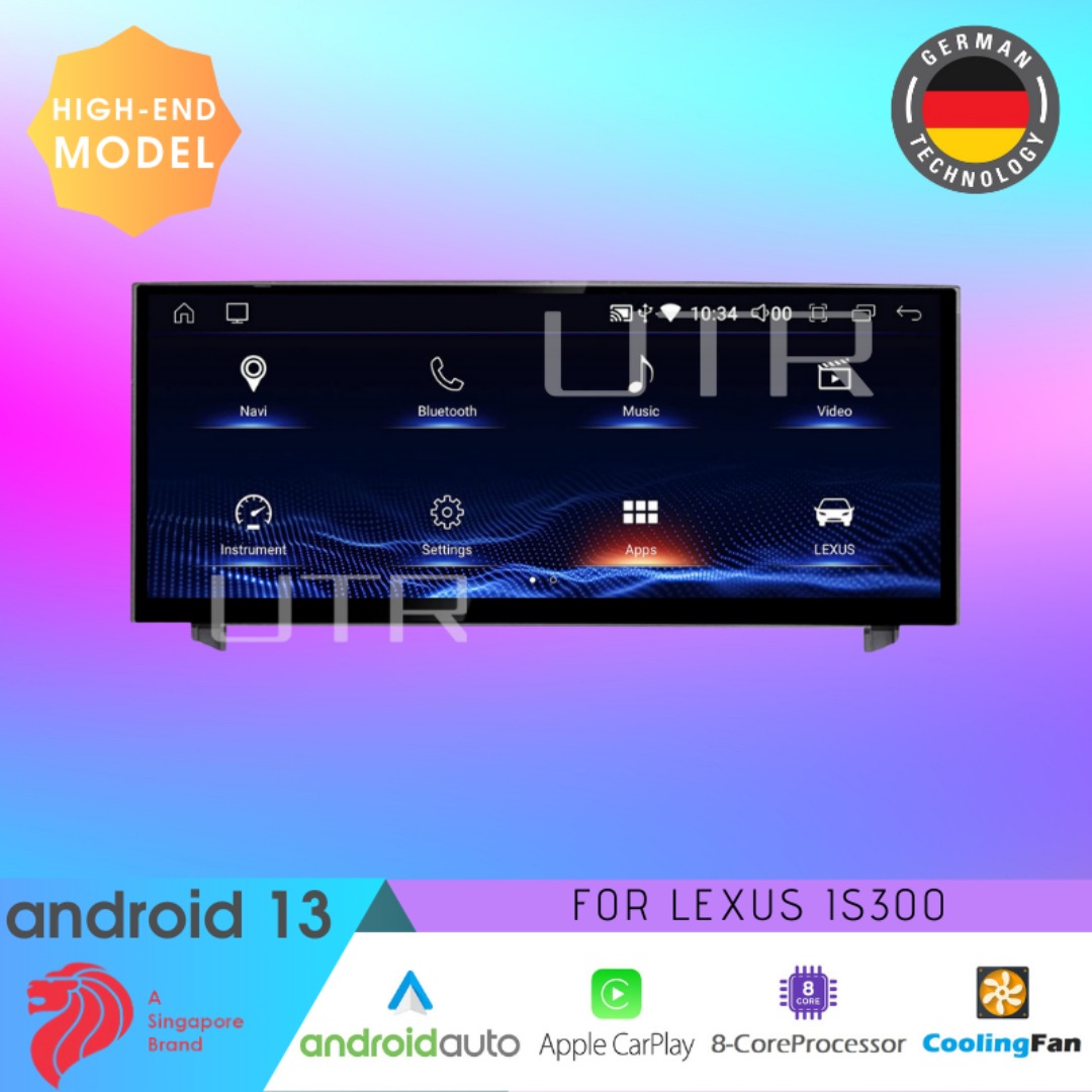 HIGH-END LATEST ANDROID LEXUS IS300 12.3INCH 8 CORE ANDROID 13 PLAYER ... HIGH-END LATEST ANDROID LEXUS IS300 12.3INCH 8 CORE ANDROID 13 PLAYER ...