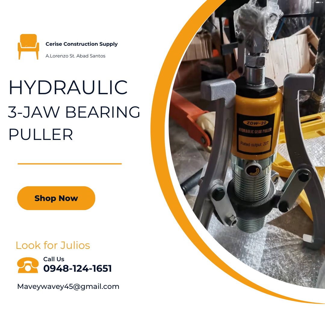 Hydraulic Three Jaw Bearing Puller, Commercial & Industrial ...