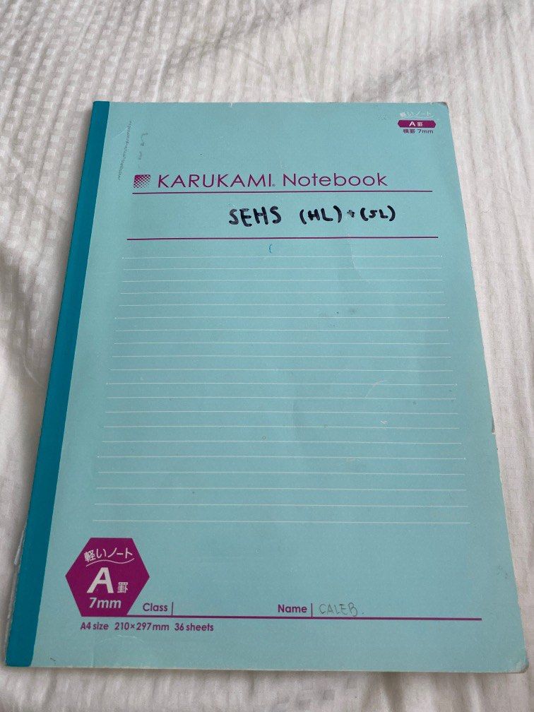 IB SEHS HL NOTES, fully detailed from topic 1 to 13, including options ...