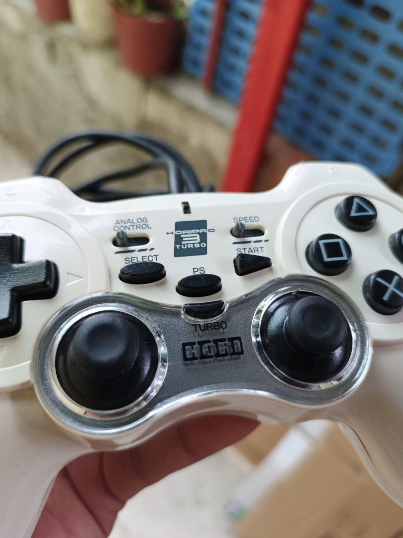 Japan Rare Hori Pad 3 Turbo Pad Controller (White) | ps3, Video Gaming ...