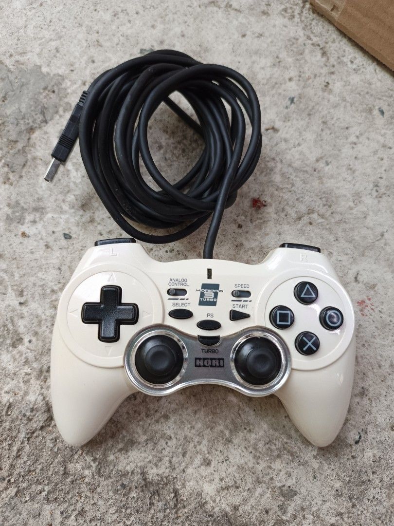 Japan Rare Hori Pad 3 Turbo Pad Controller (White) | ps3, Video Gaming ...