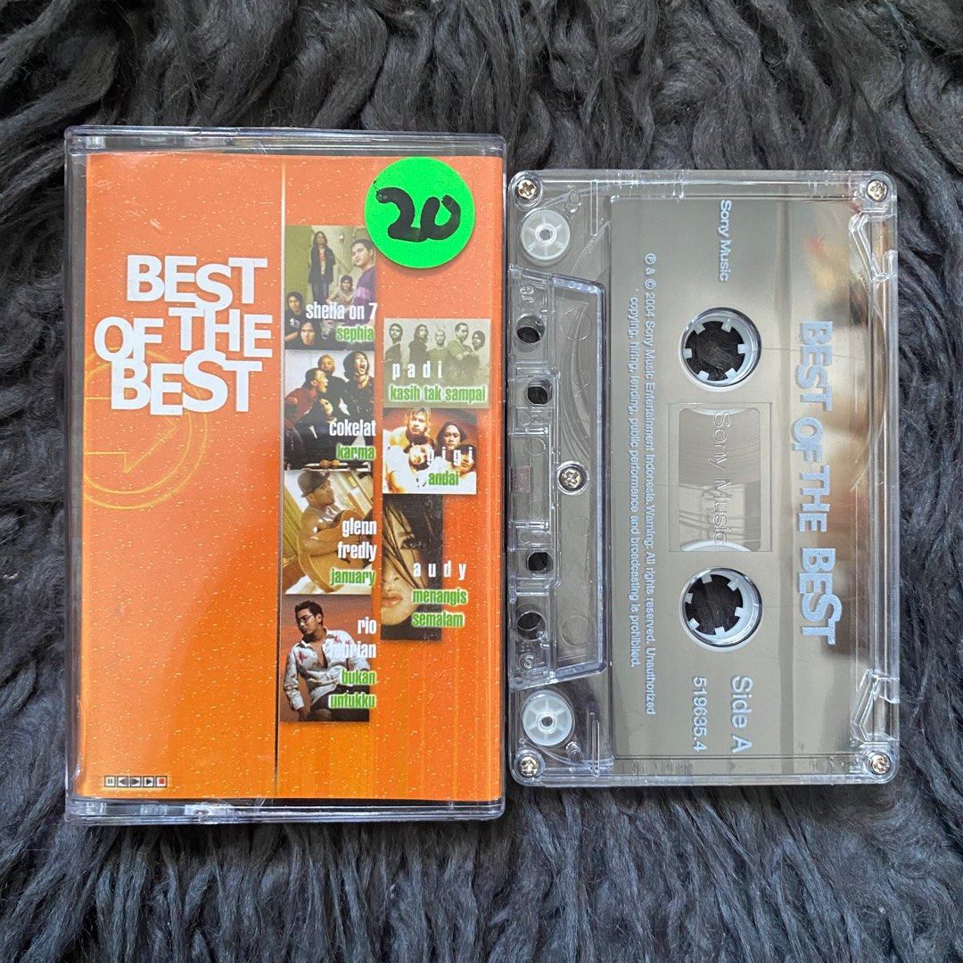 KASET BEST OF THE BEST Sheila On 7,Padi,Cokelat, Hobbies & Toys, Music ...