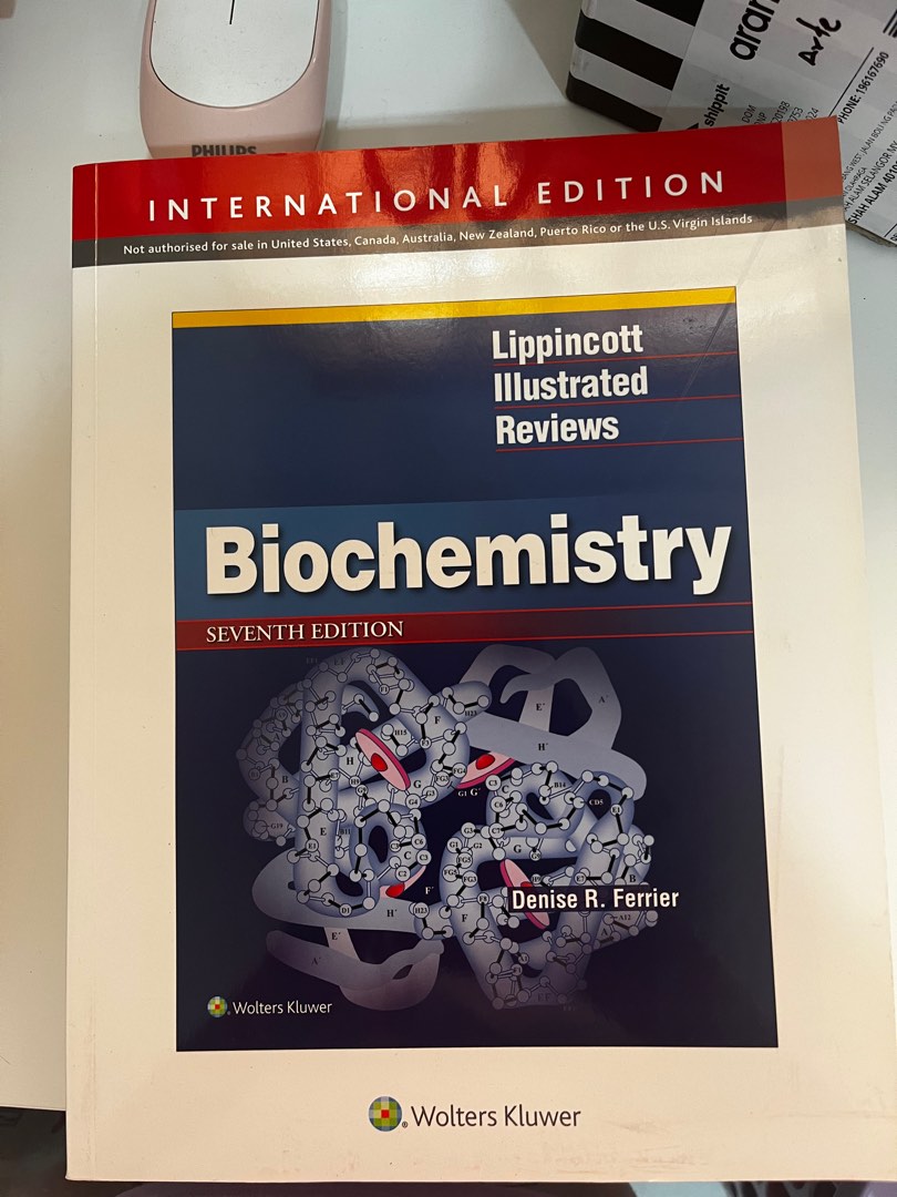 Lippincott Biochemistry textbook, Hobbies & Toys, Books & Magazines ...