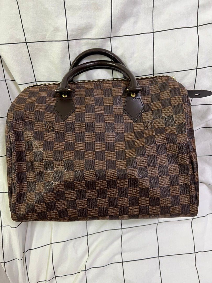 LV Speedy 30 Damier, Luxury, Bags & Wallets on Carousell