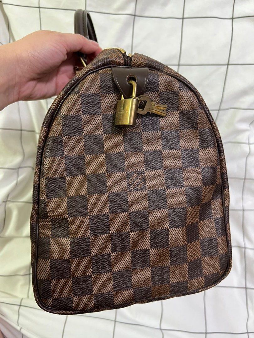 LV Speedy 30 Damier, Luxury, Bags & Wallets on Carousell