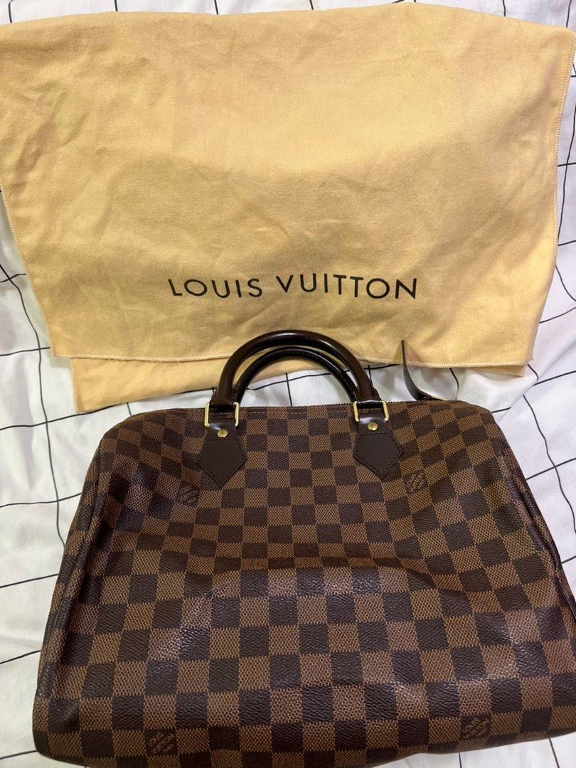 LV Speedy 30 Damier, Luxury, Bags & Wallets on Carousell