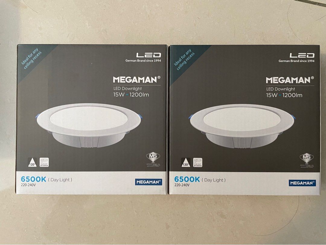 Megaman LED downlight, Furniture & Home Living, Lighting & Fans ...