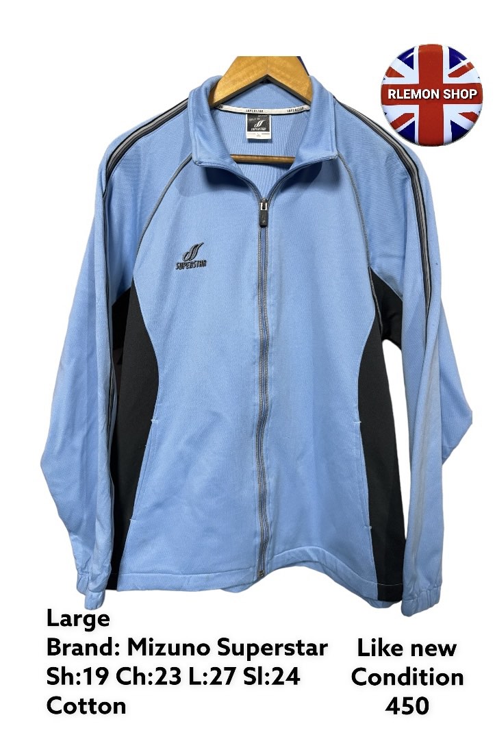 Mizuno Superstar Track Jacket, Men's Fashion, Coats, Jackets and ...