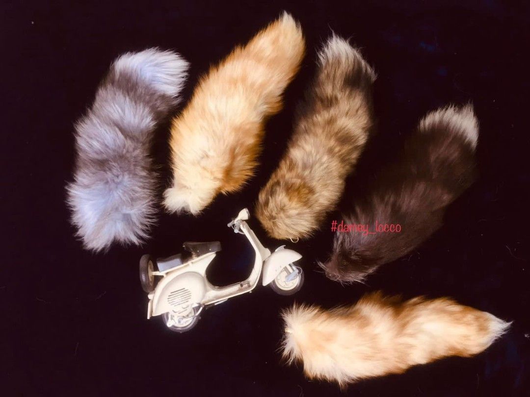 Mods Culture Vespa And Lambreta Fox Tail Decoration With Arial ...