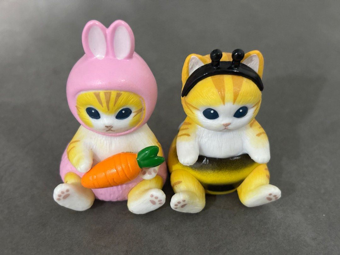 Mofusand rabbit usa-nyan bee hachi-nyan Japan gachapon figurines ...