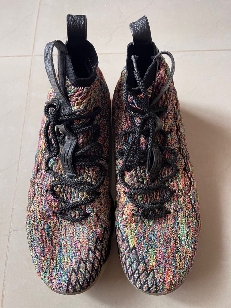 NIKE LEBRON 15（us10.5）, 他的時尚, 鞋類, 運動鞋、球鞋在旋轉拍賣