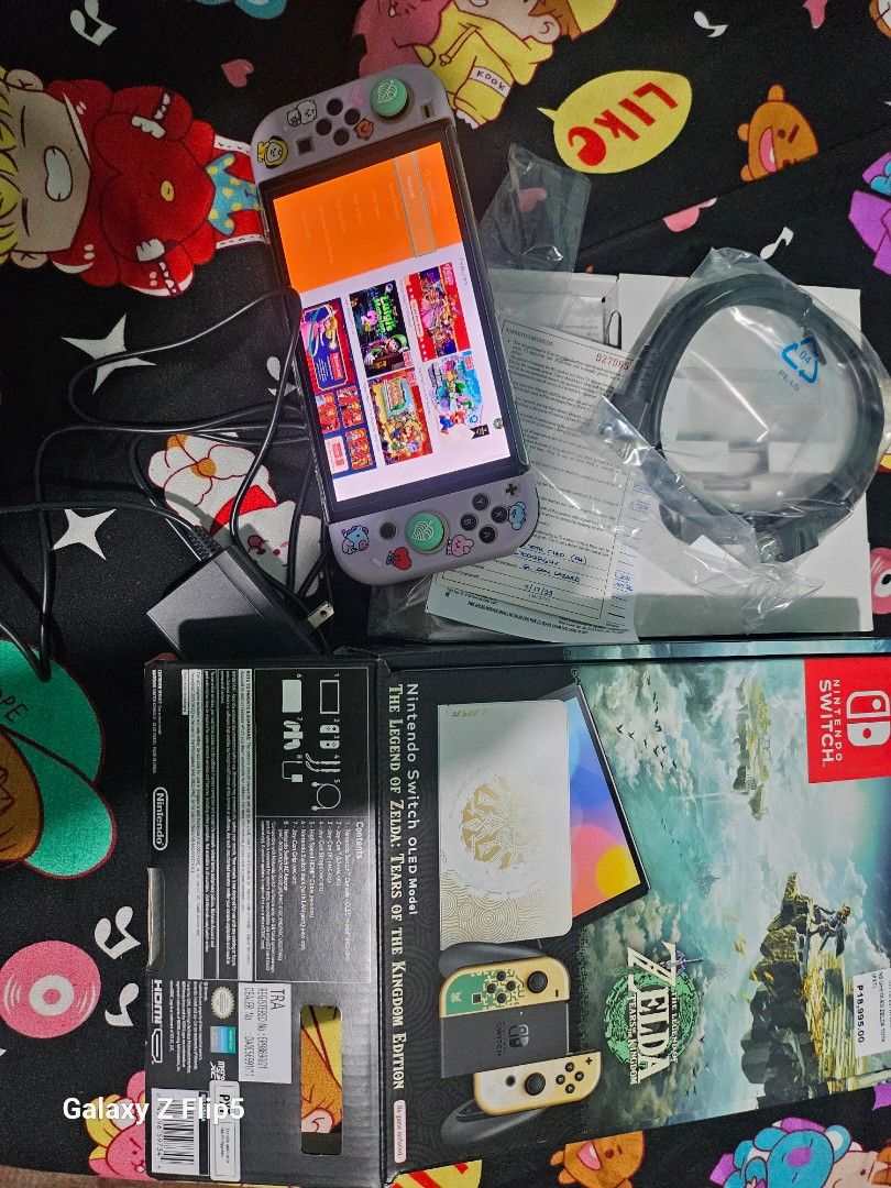 NSW Zelda TOTK edition, Video Gaming, Video Game Consoles, Nintendo on ...