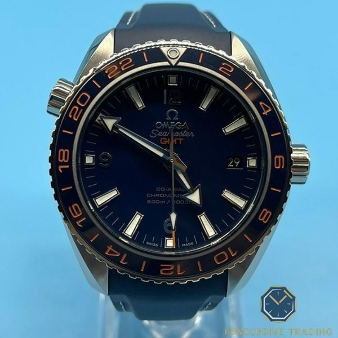 Omega Seamaster Planet Ocean 600M Ceramic Bezel GMT 43.55MM, Luxury ...