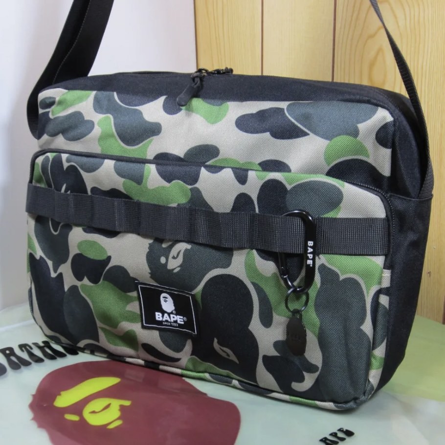 Original Bape Magazine Camo Sling Bag Crossbody Bag, Men's Fashion ...