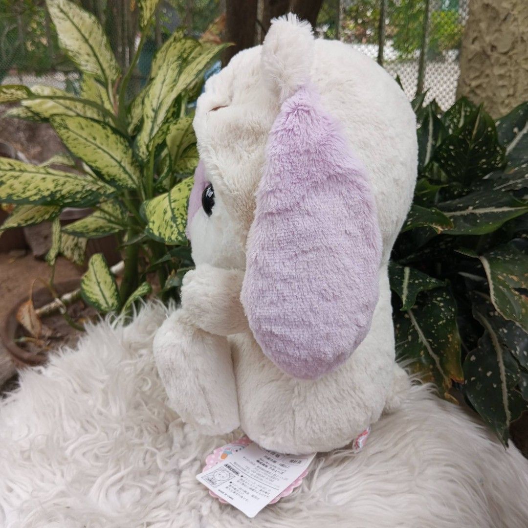 Pote Usa Loppy Lop Eared Bunny Sumire-Chan The Polar Bear Plush Toy ...