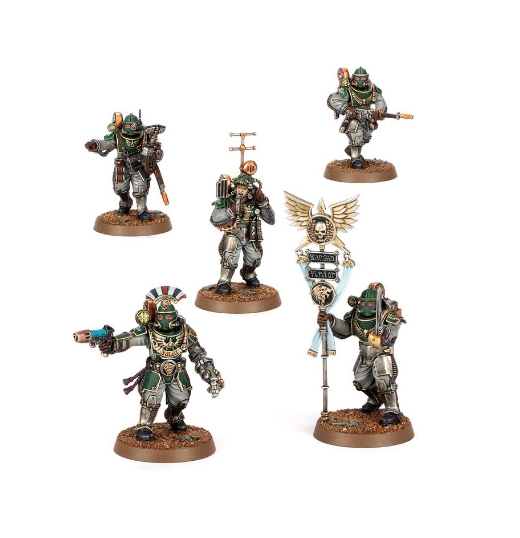 Solar Auxilia Tactical Command Section (Games Workshop Warhammer 30000 ...