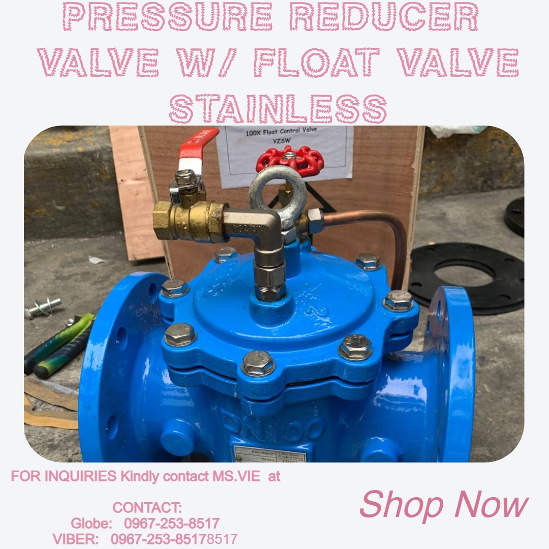 PRESSURE REDUCER VALVE W/ FLOAT VALVE STAINLESS, Commercial ...