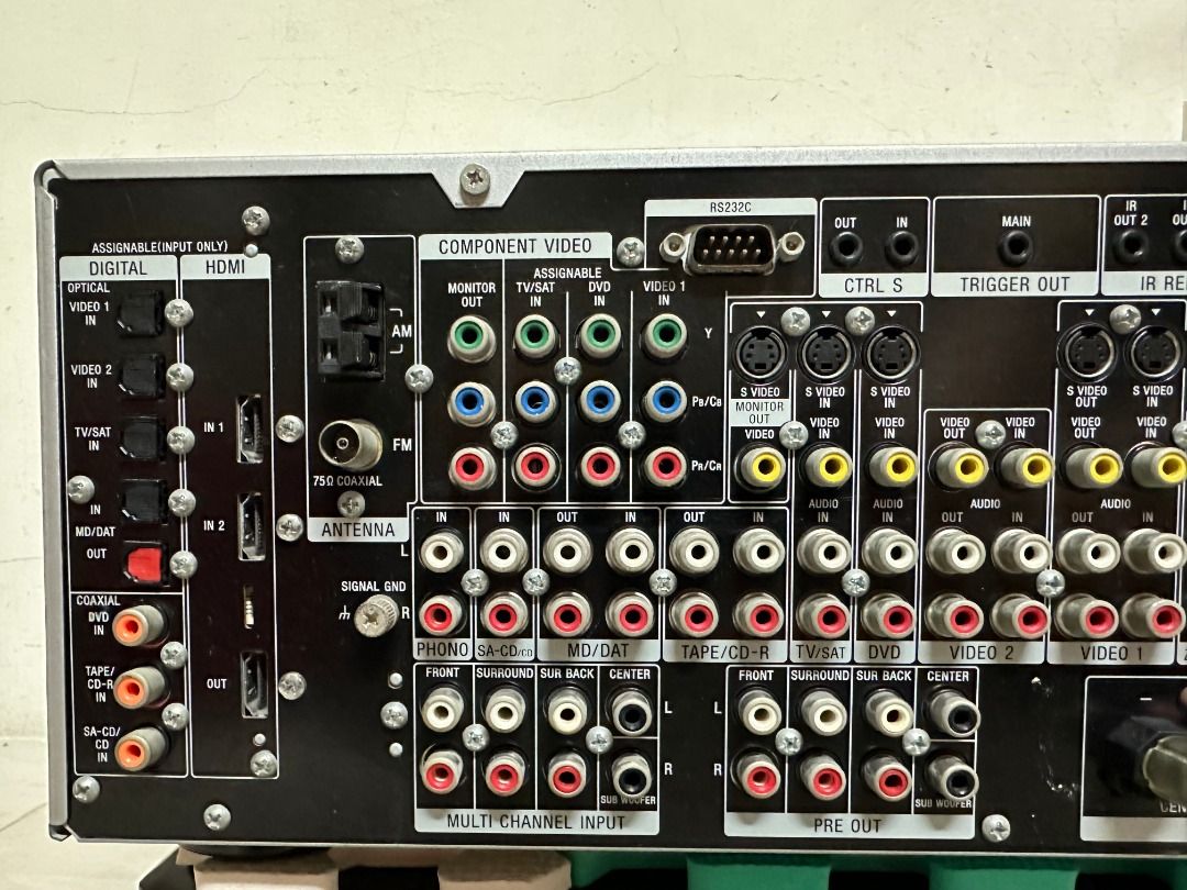 旗艦SONY STR DA3200ES 收音 劇院 7.1 環繞擴大機 HDMI 家庭劇院擴大機 原廠遙控器/說明書, 耳機及錄音音訊設備 ...