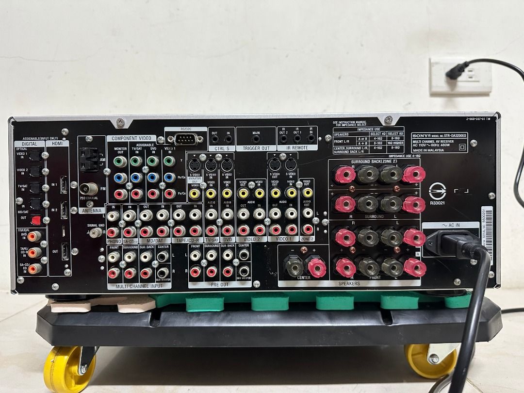 旗艦SONY STR DA3200ES 收音 劇院 7.1 環繞擴大機 HDMI 家庭劇院擴大機 原廠遙控器/說明書, 耳機及錄音音訊設備 ...