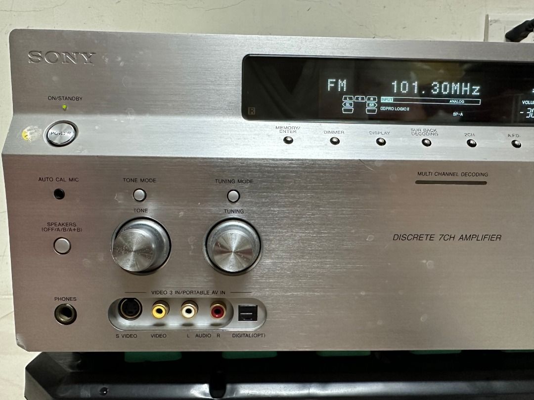 旗艦SONY STR DA3200ES 收音 劇院 7.1 環繞擴大機 HDMI 家庭劇院擴大機 原廠遙控器/說明書, 耳機及錄音音訊設備 ...