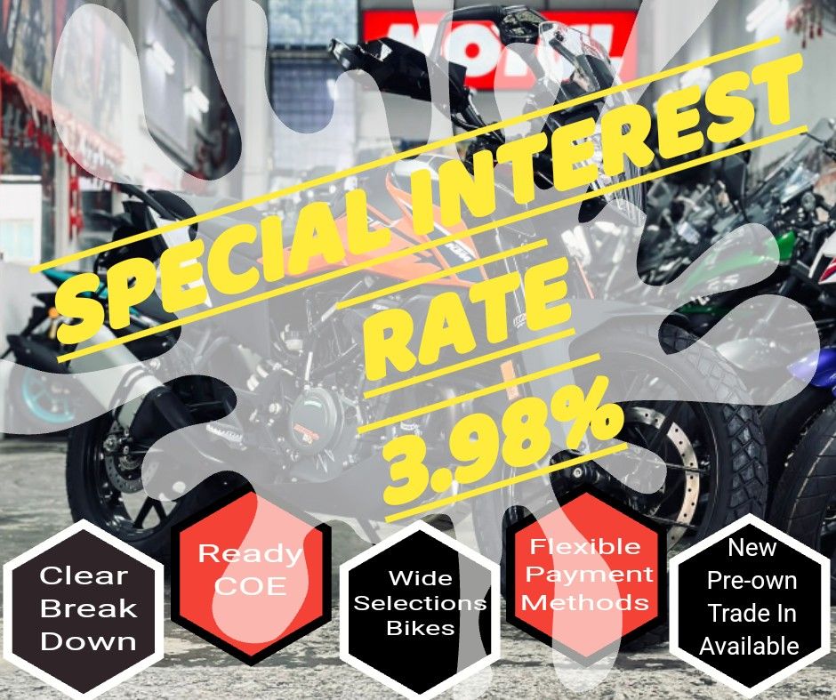 KTM SPECIAL INTEREST RATES PROMO *23 MARCH 2024 TO 22 MAY 2024* SUPER ...