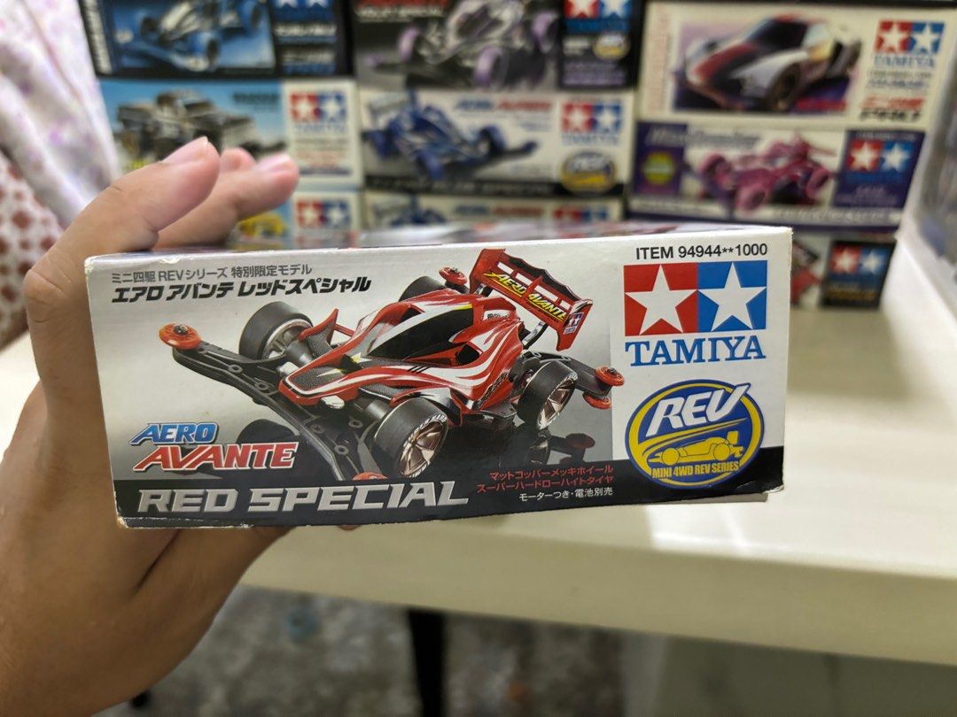 Tamiya Aero Avante Red Special, Hobbies & Toys, Toys & Games on Carousell