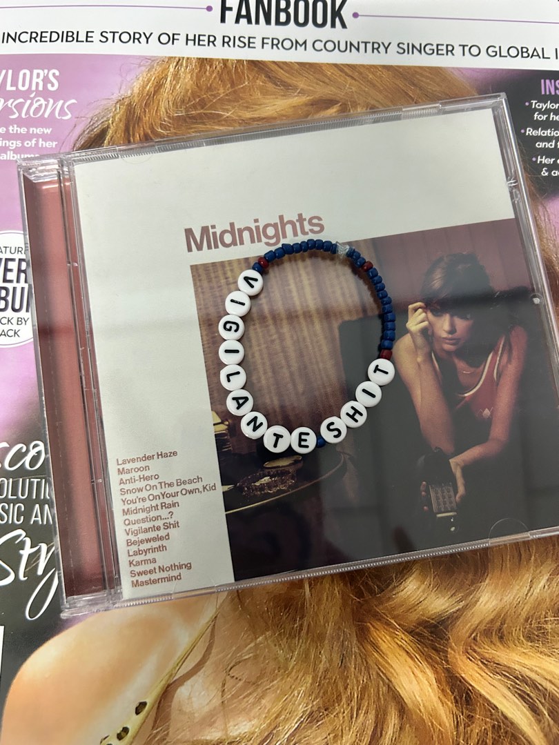 Taylor Swift | Friendship Bracelet | Vigilante Shhh, Hobbies & Toys ...