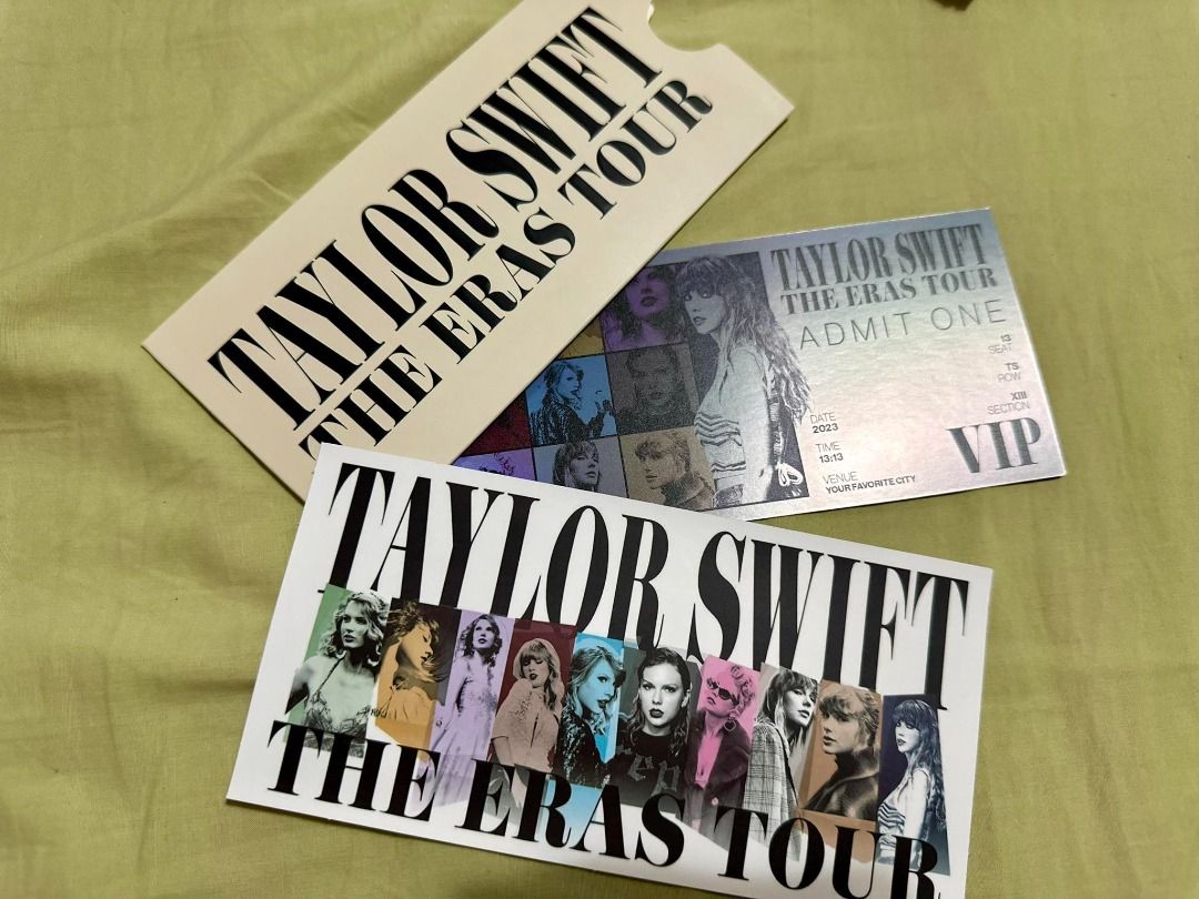 Taylor Swift VIP Merch Tingi, Hobbies & Toys, Memorabilia ...