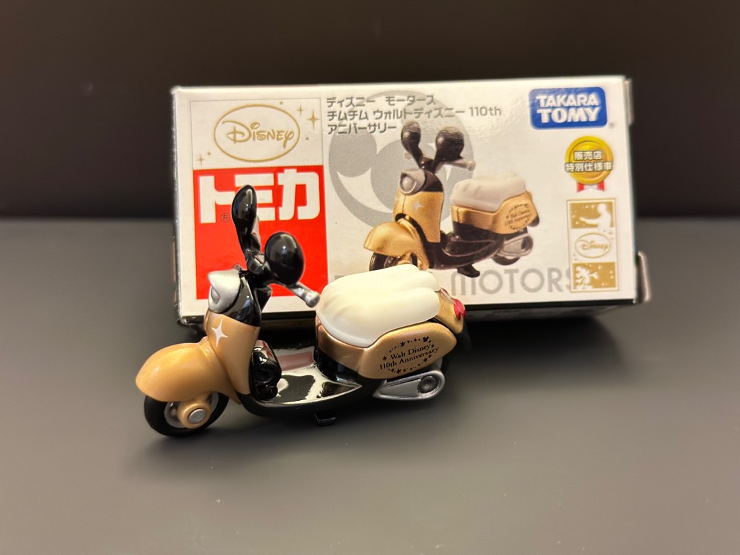Tomica Disney Motor Chimuchimu Walt Disney 110th anniversary, 興趣及遊戲, 玩具 ...