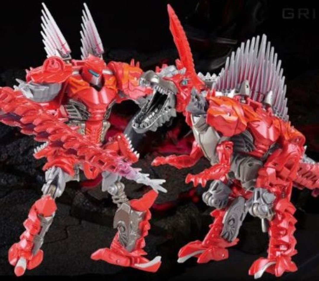 Transformers Scorn Dinobots Dinosaur Spinosaurus Robot Grimlock Model ...