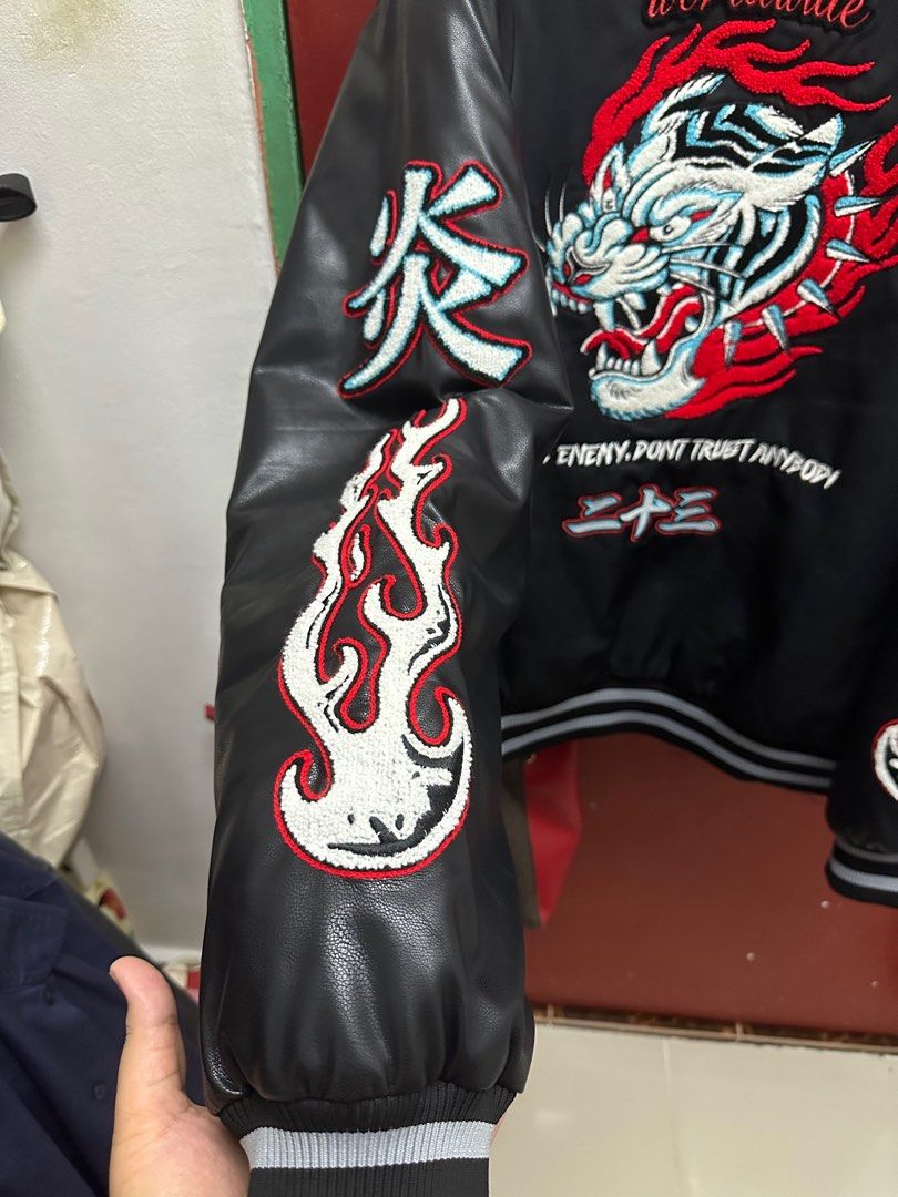 VARSITY HOMEBOIS “PUBLIC ENEMY” 4XL, Men's Fashion, Coats, Jackets and ...