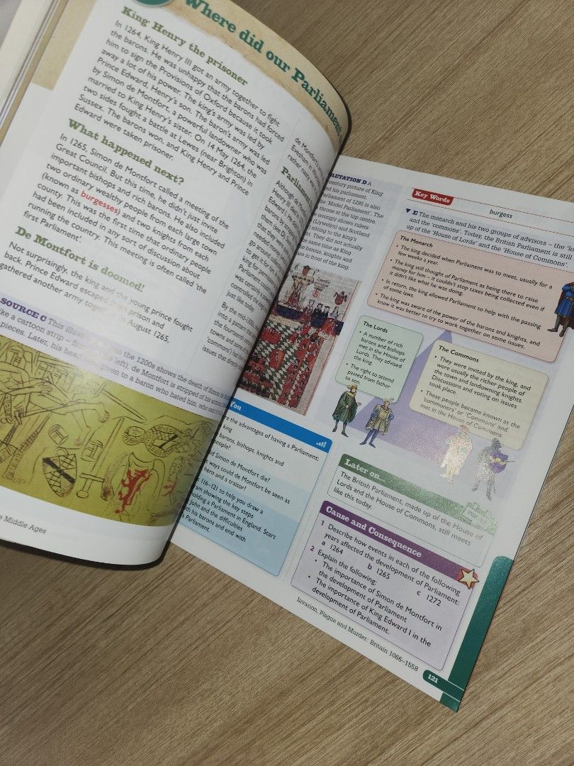 Year 7 History textbook, Hobbies & Toys, Books & Magazines, Textbooks ...